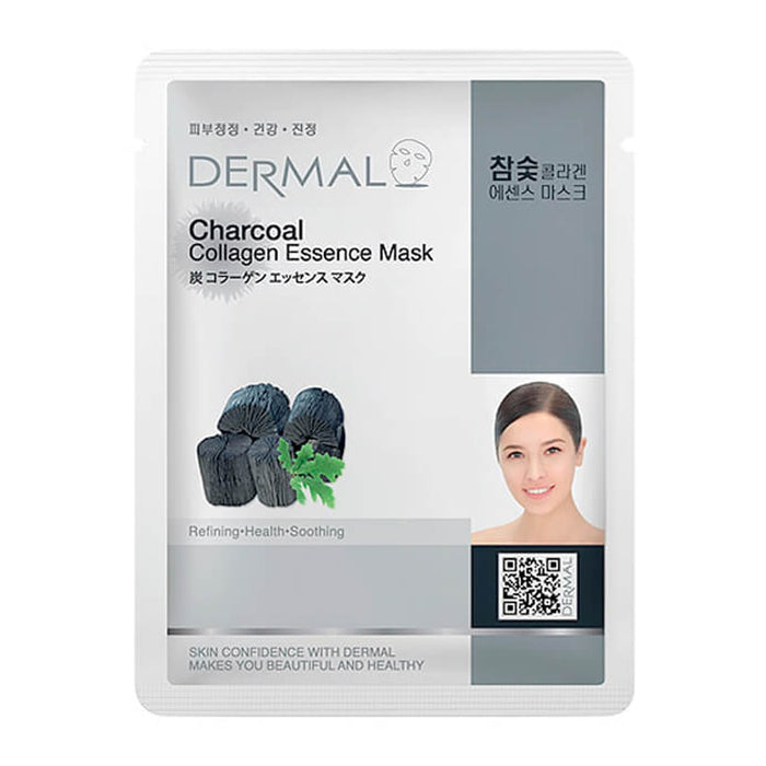 Dermal Charcoal Collagen Essence Mask