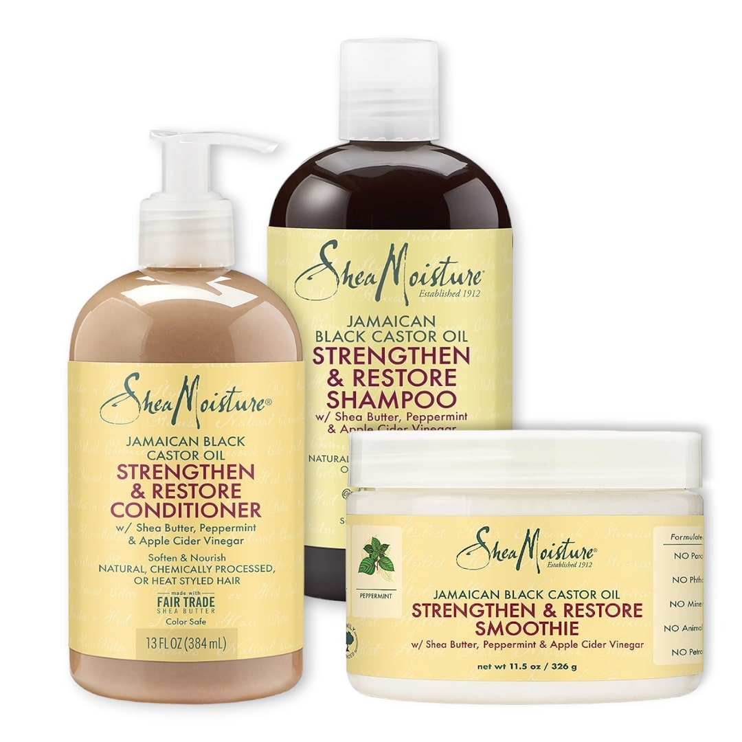 SheaMoisture Jamaican Black Castor Oil Strengthen & Restore Collection