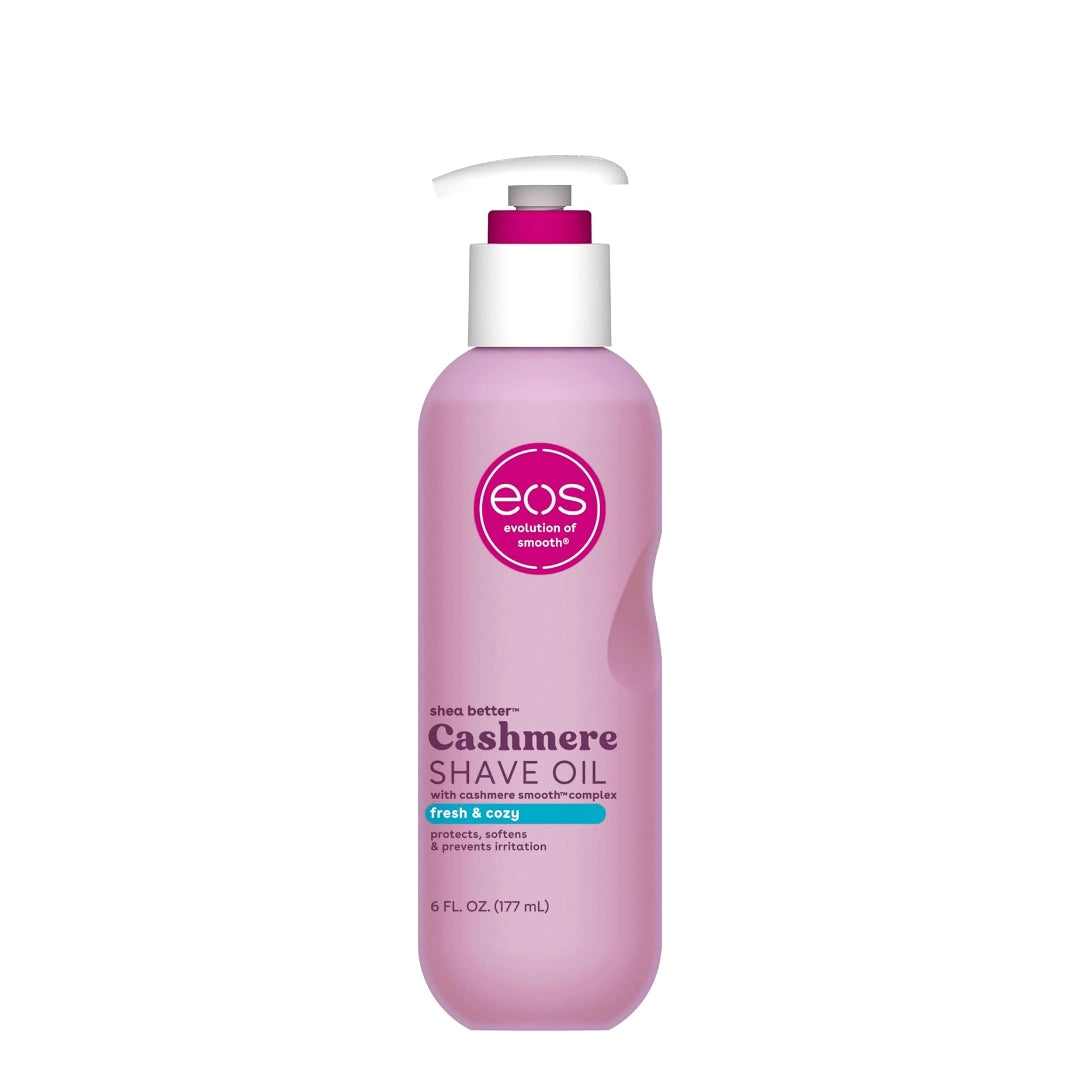 eos Cashmere Shave Oil Fresh & Cozy | Smooth Bikini-Safe Formula