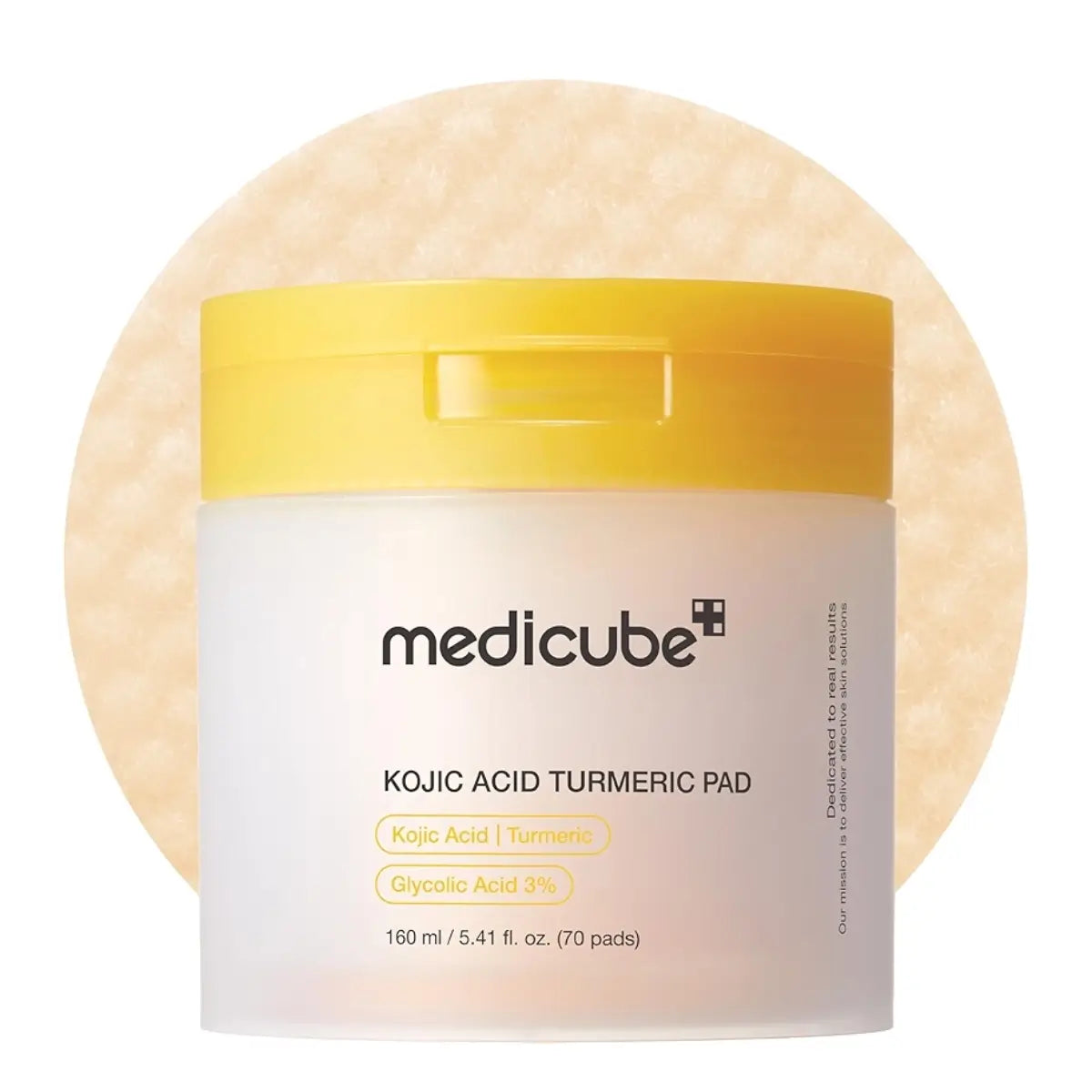 Medicube Kojic Acid Turmeric Pad | Brightening Toner Pads