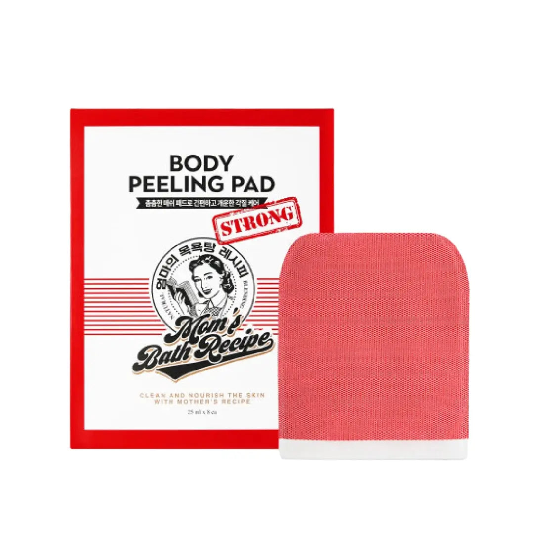 Mom's Bath Recipe Body Peeling Pad Strong | Intensive Exfoliation