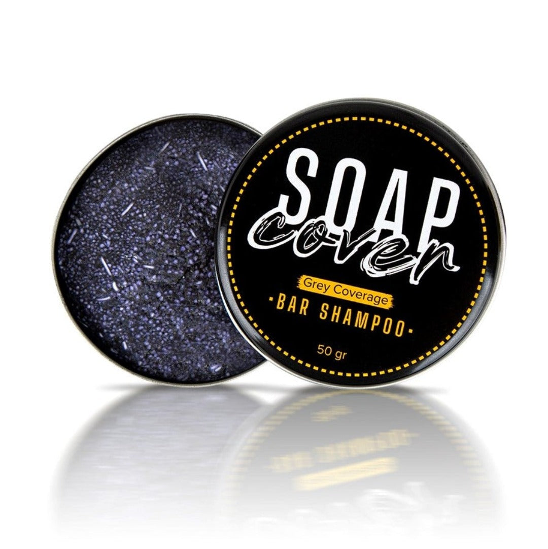 Soap Cover Grey Coverage Bar Shampoo